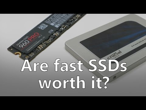 Samsung 960 Pro vs SATA SSD - game loading times tested