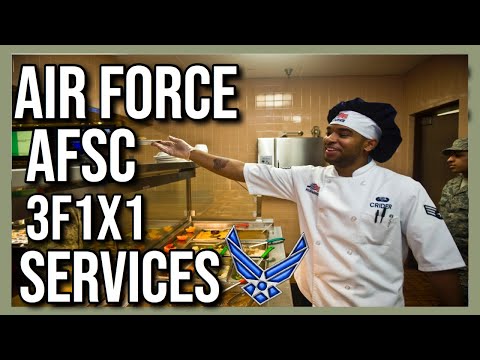 United States Air Force AFSC 3F1X1 Services