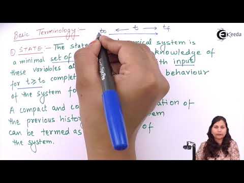 Concept of State, State Variables, State Vector & State Space-State Space Analysis in Control System