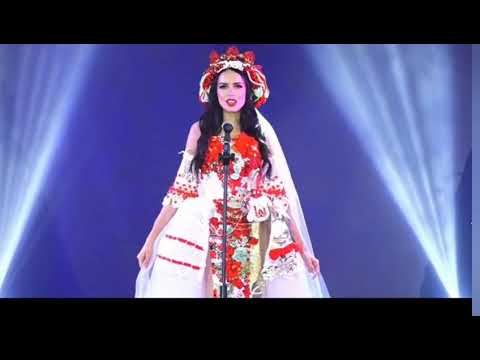 Miss Grand International 2018 National Costumes. IANA LAURINAICHUTE MISS GRAND UKRAINE.