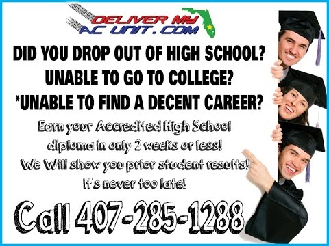 Fast Accredited High School Diploma Program in Orlando Florida!