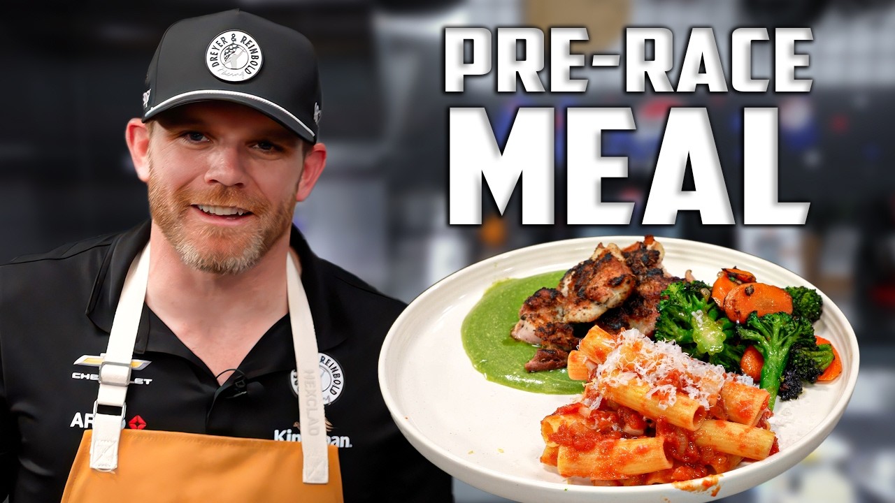 Indy 500 Driver Conor Daly's Pre-Race Meal | What's For Lunch