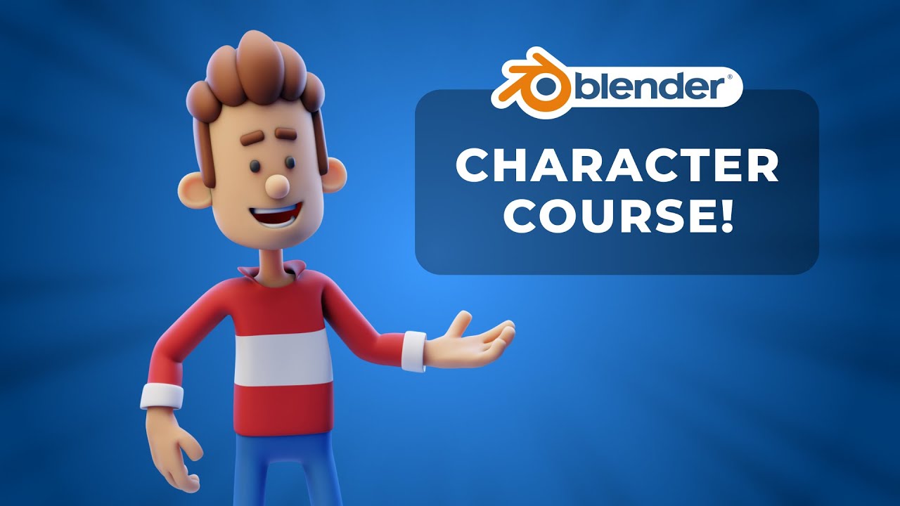 Blender Course - Create Iconic Characters With Blender!
