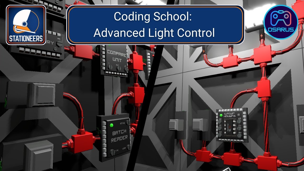 Stationeers - Programming Tutorial - Advanced Light Control