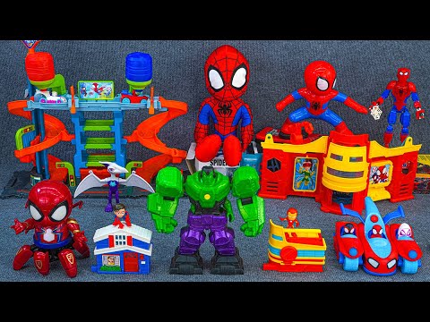 Marvel Spiderman Collection Unboxing Review| LEGO Marvel City Mega Car Wash | Heroes Mech Armor Hulk