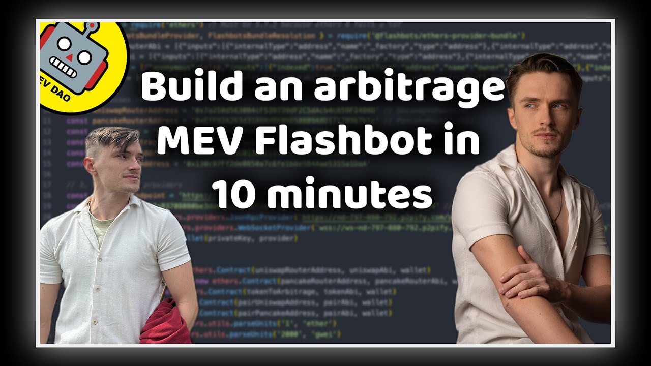 Create a flashbot MEV arbitrage bot in 10 minutes