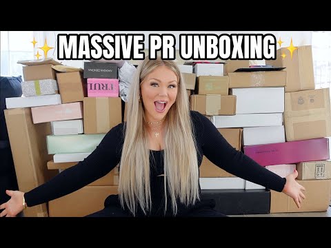 BIGGEST PR UNBOXING HAUL EVER 2024 π± MASSIVE AMOUNT OF FREE MAKEUP!