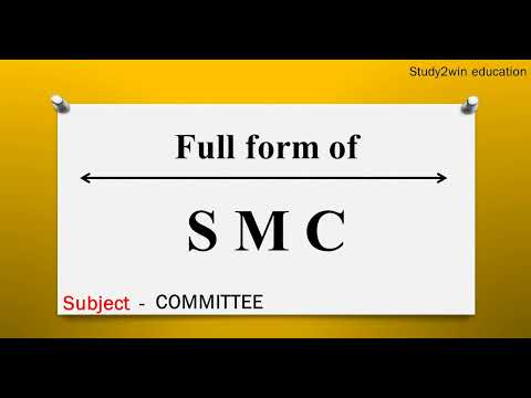 SMC ka full form | Full form of in English | Subject - COMMITTEE