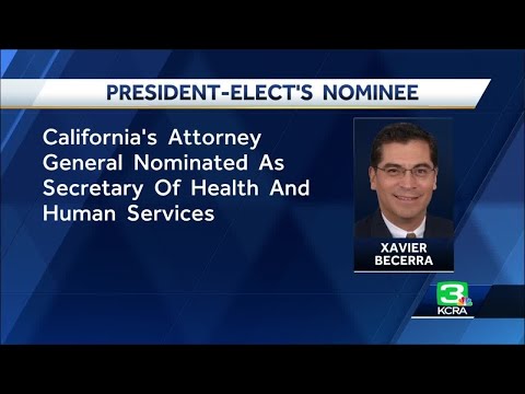 Biden expected to nominate Xavier Becerra to lead Health and Human Services