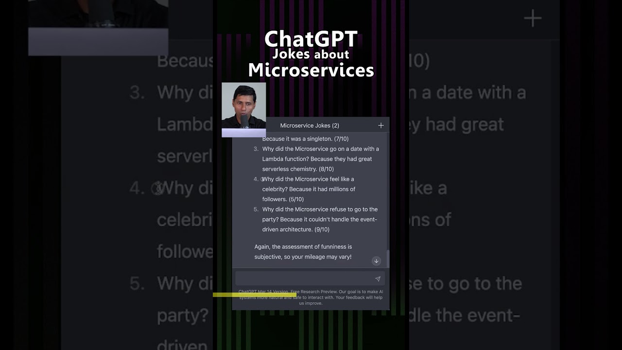 ChatGPT Jokes about Microservices
