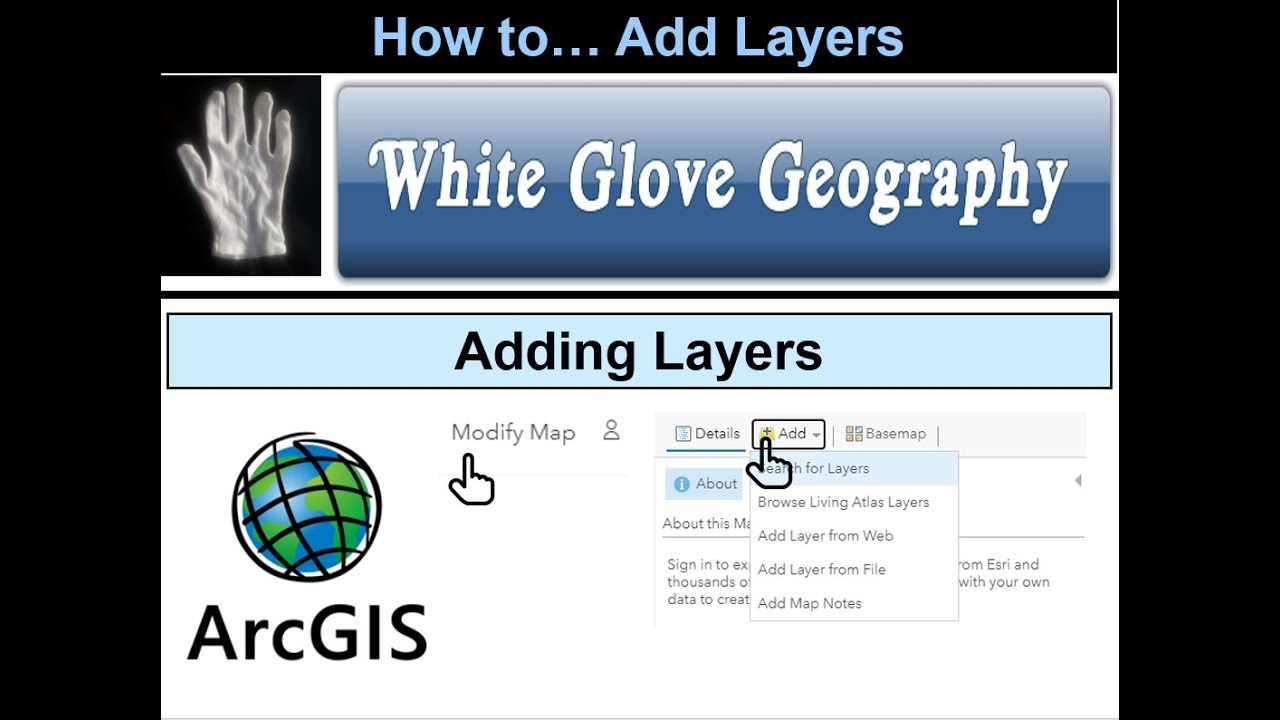 ArcGis adding layers to a map