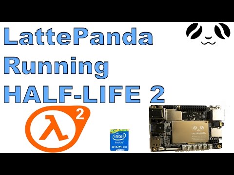 LattePanda Running Half-Life 2 Single Board Windows 10 Computer