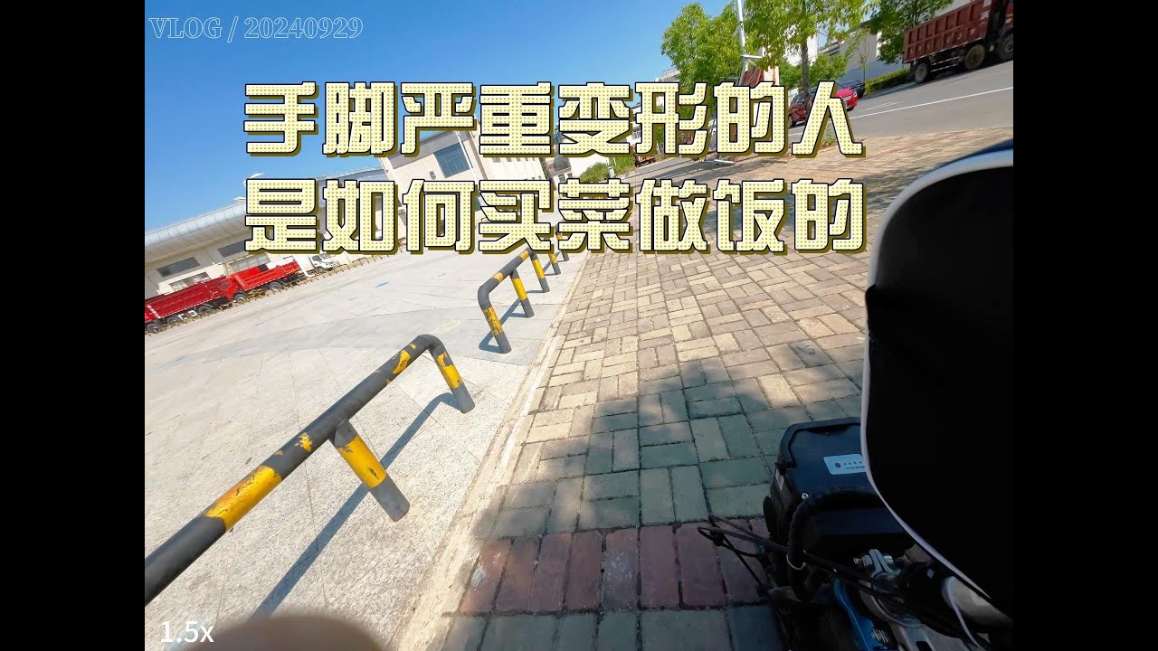 手脚严重变形的人是如何买菜做饭的 | 类风湿 | 残疾人 | 生活vlog