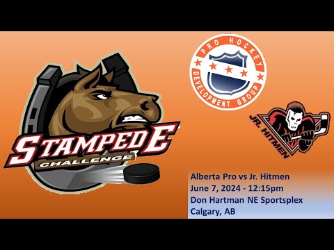 Alberta Pro Hockey (Spring) vs Jr. Hitmen - June 7, 2024