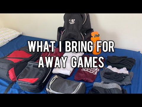 Everything I Bring for Away Game Trips!