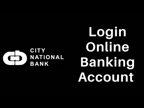 How to Login to City National Bank | Sign In cnb.com