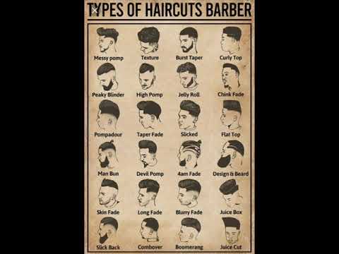 Types of hair cut for men
