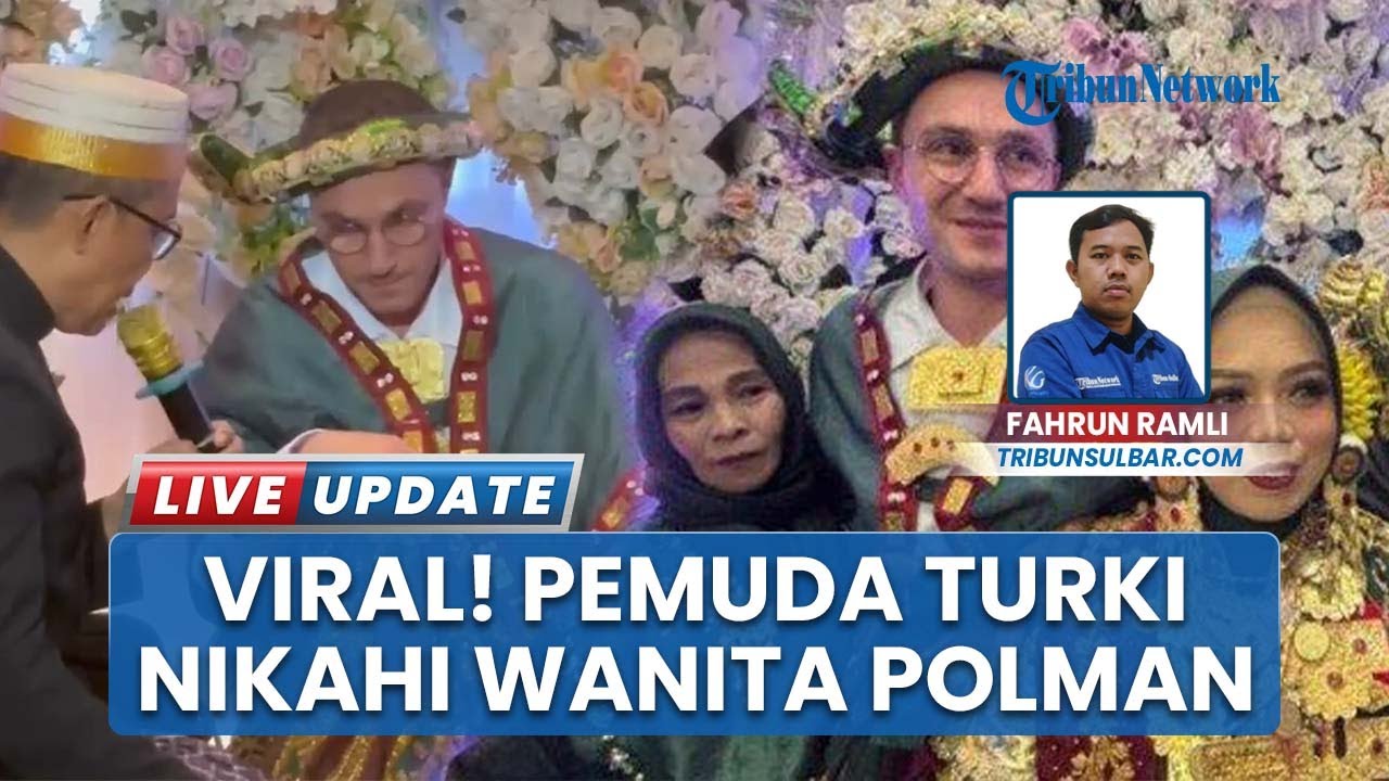 Pria Turki Nikahi Gadis Pulliwa Polman Kenalan di Medsos, Mahar Rp 70 Juta dan Satu Set Emas