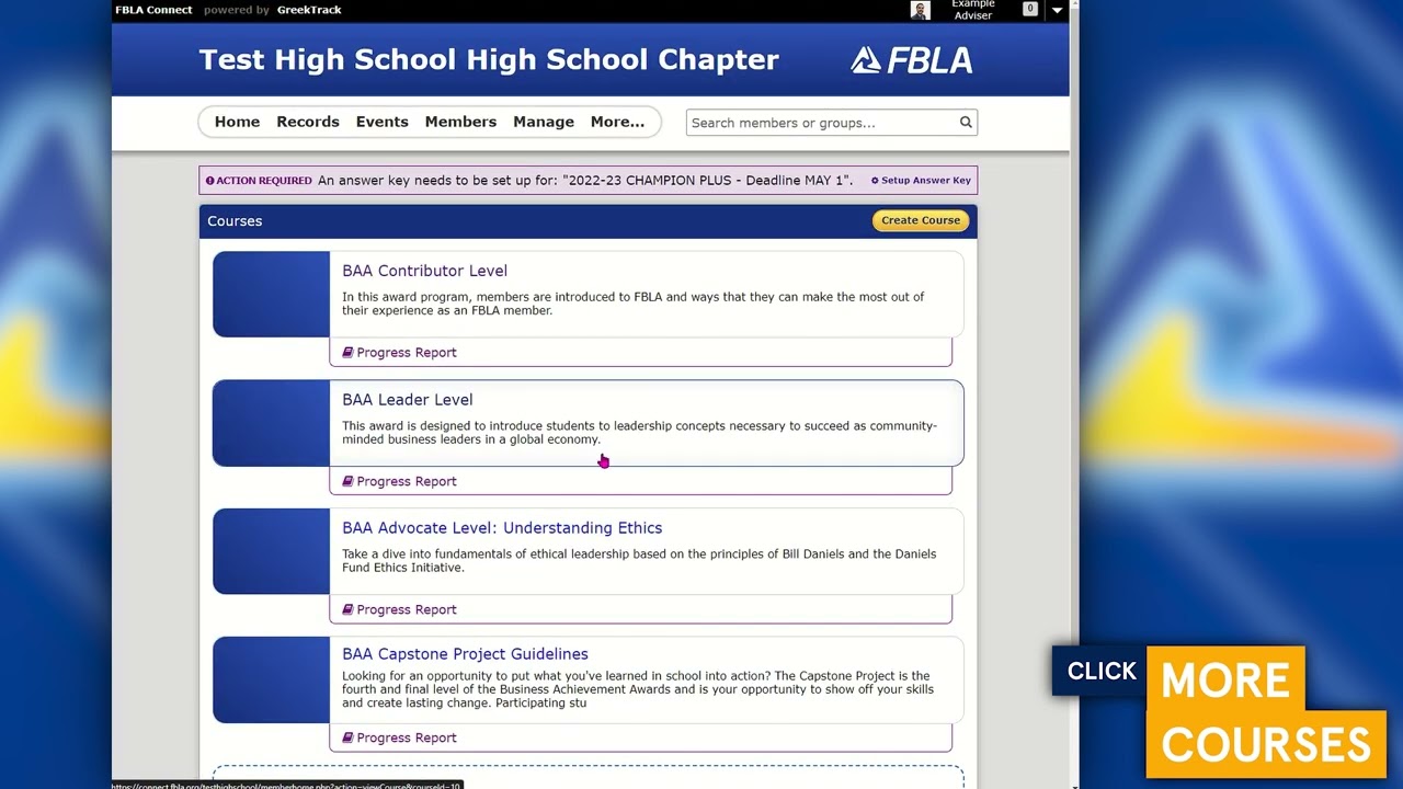 FBLA Connect Tutorial: Member Benefits