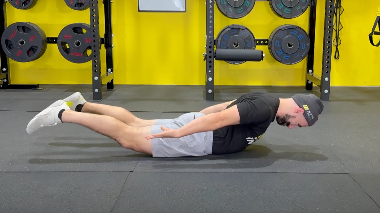 Superman (Hands Behind, Shoulder Extension)