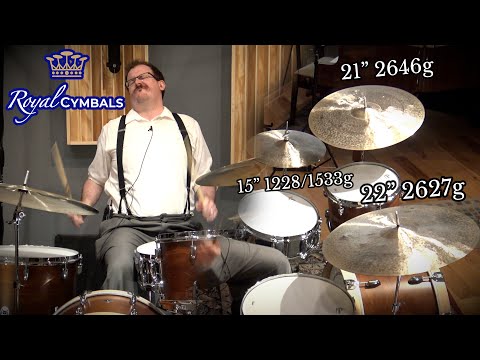 Royal Cymbals 21" Royal Series Dry Crash/Ride Cymbal - 2646g | Reverb