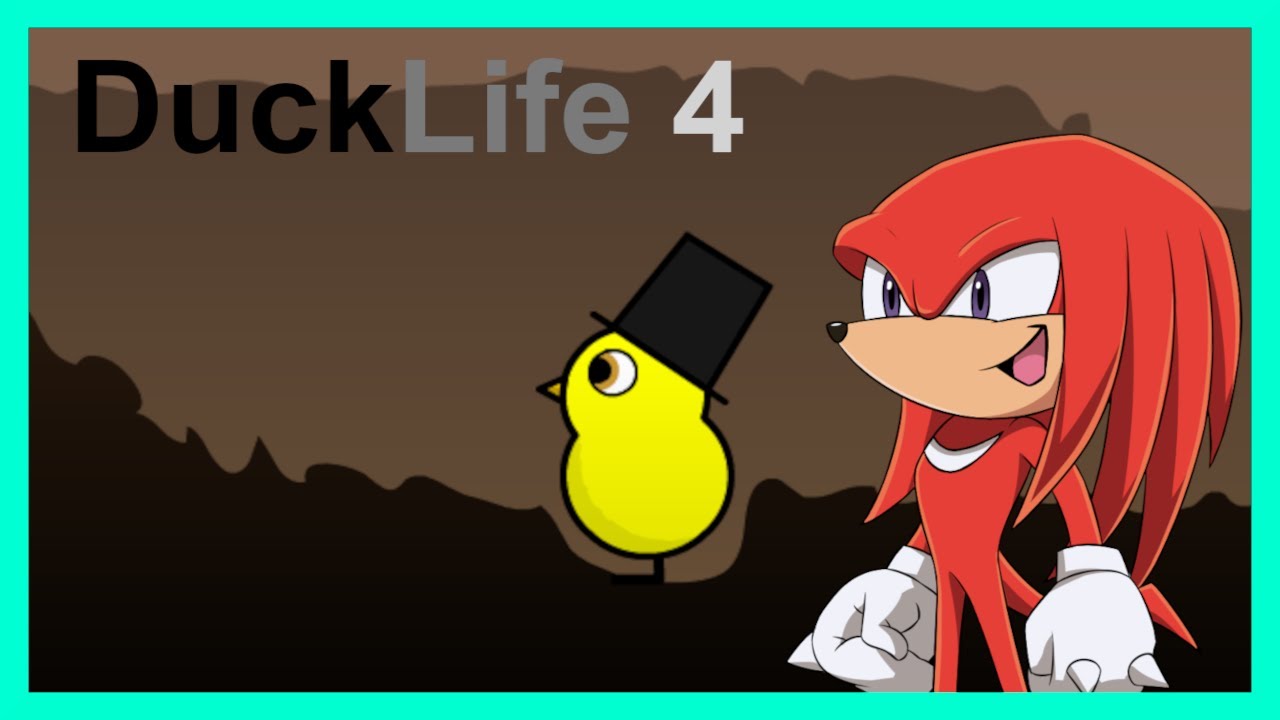 Knuckles plays Duck Life 4!