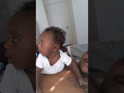 My 2 month old son say he's name ISAIAH ππ