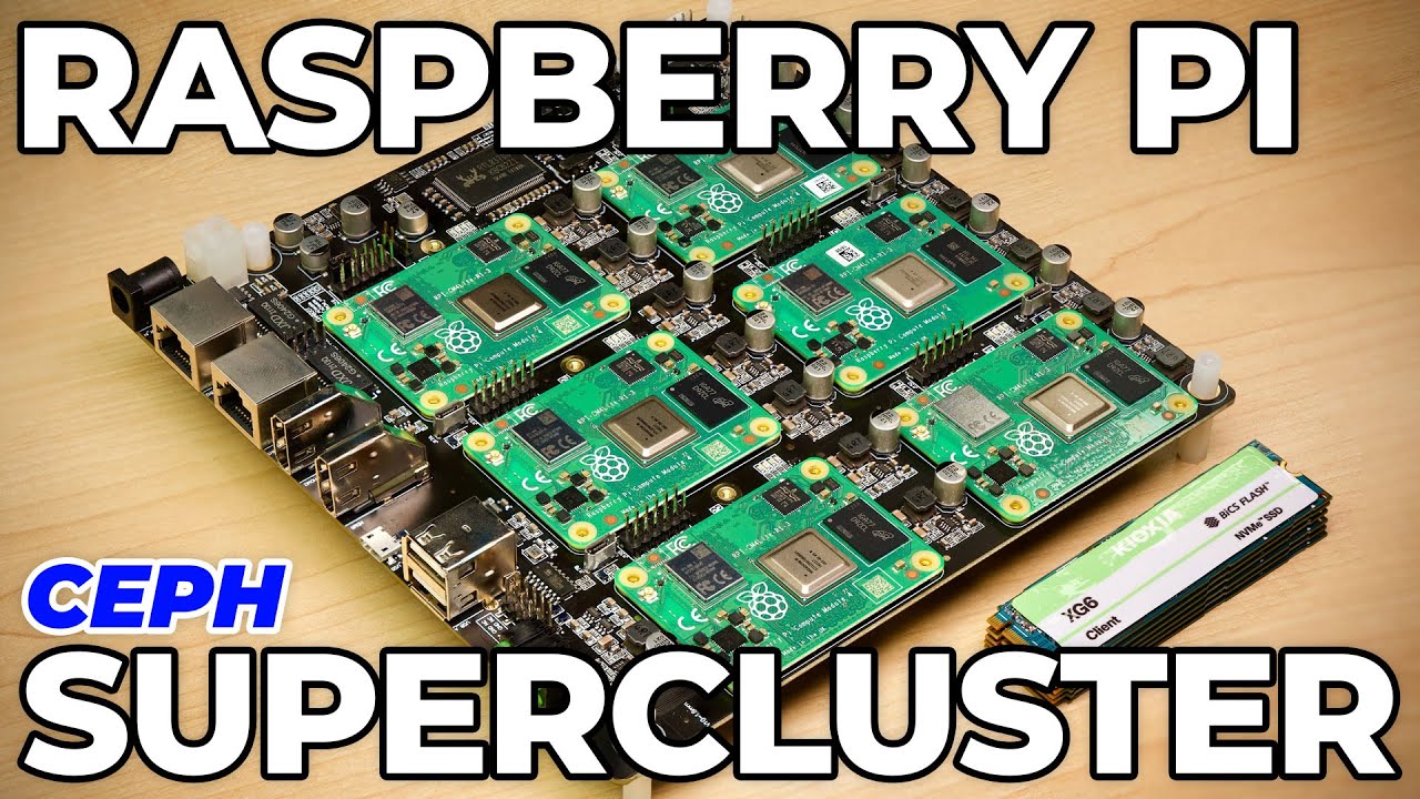 DeskPi Super6C : 6 CM4 sur une carte mère au format mini ITX - Framboise 314, le Raspberry Pi à ...