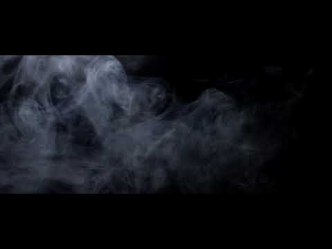 White Controlled Smoke Drawing Beautiful Swirls On Dark Background | Free Stock Video Footage HD 4K