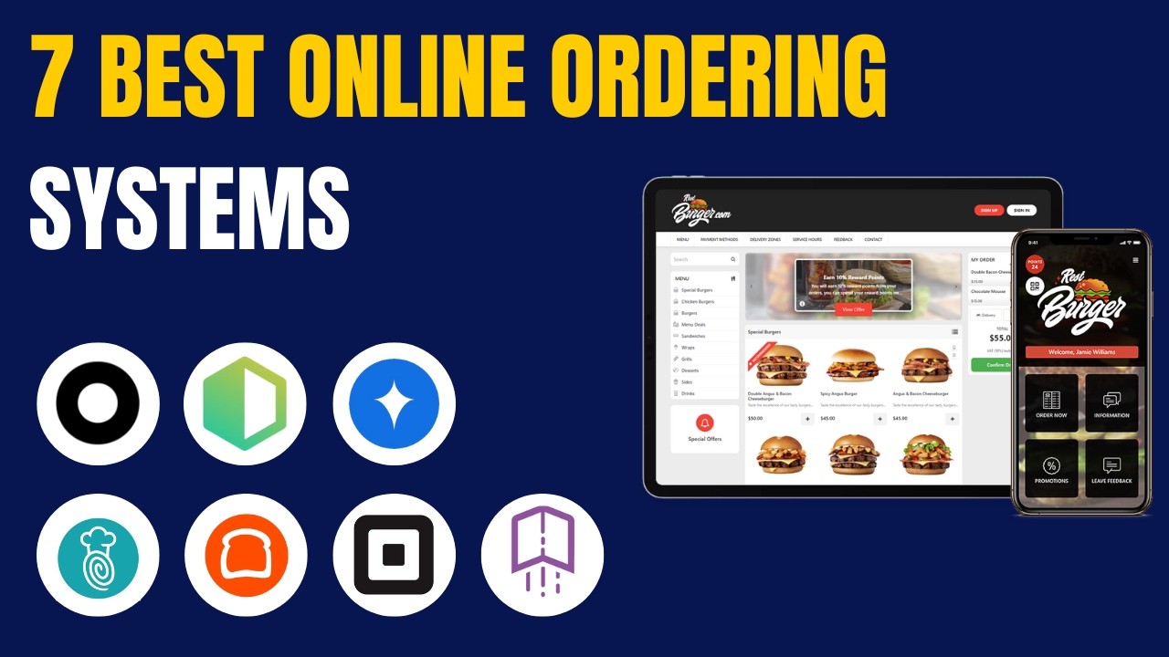 7 Best Online Ordering Systems & Apps 2025 (Restaurants, Food Businesses & Takeaway)