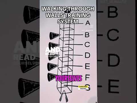 Unlocking Human Potential: Walking Through Walls Training System