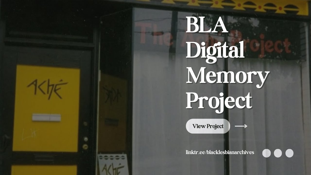BLA Digital Memory Project Overview July 2024