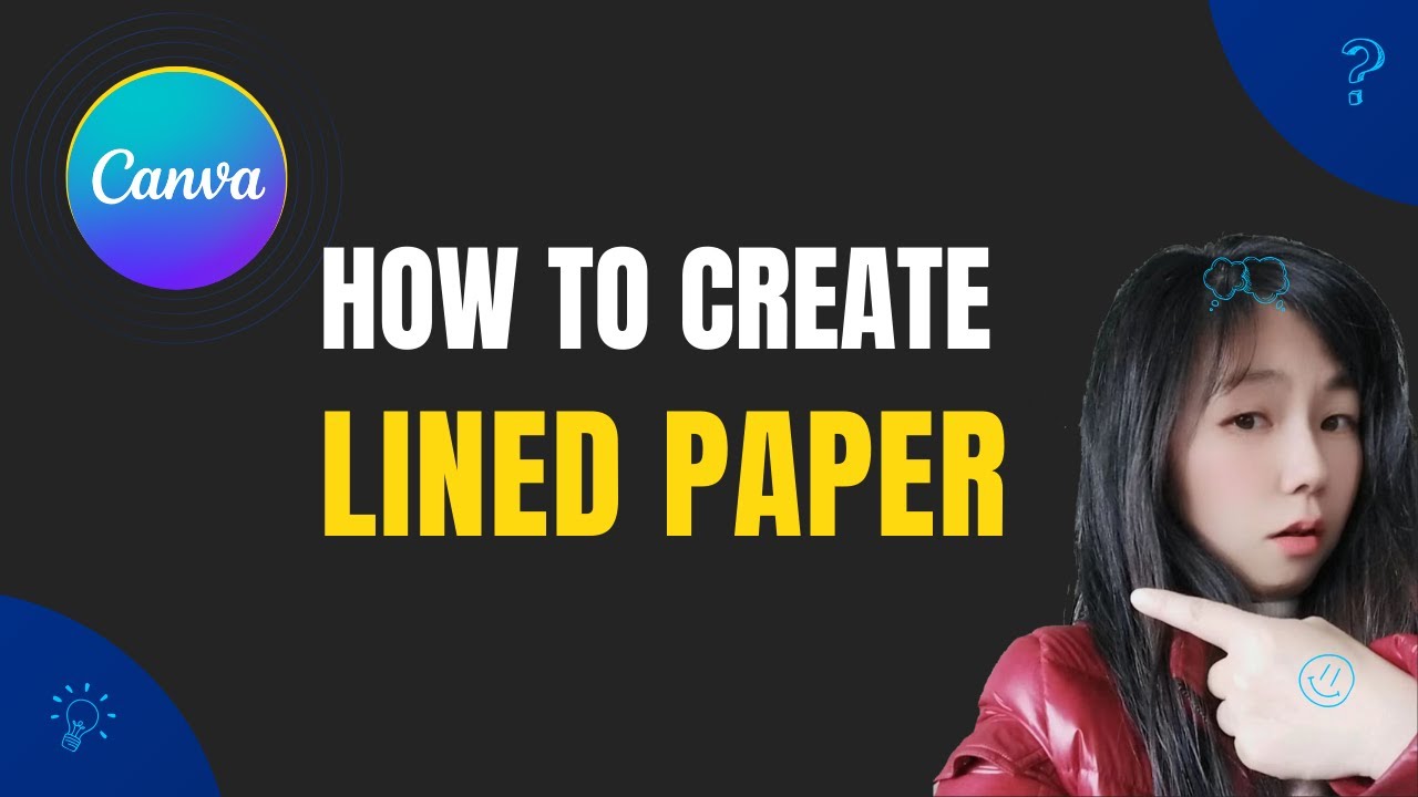 How to Create Lined Paper in Canva