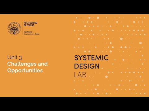 Systemic Design - Unit 3: Challenges and Opportunities