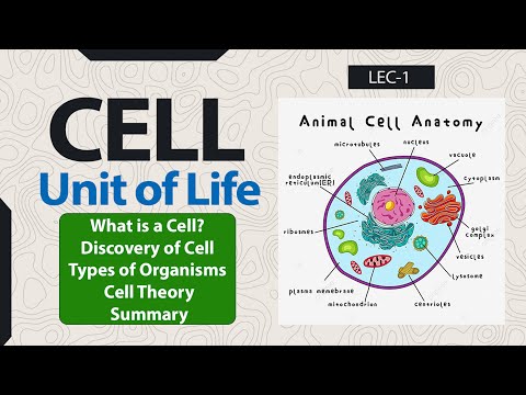 Cell - The Unit of Life | Lec- 1 | Cell Intro | Class 11