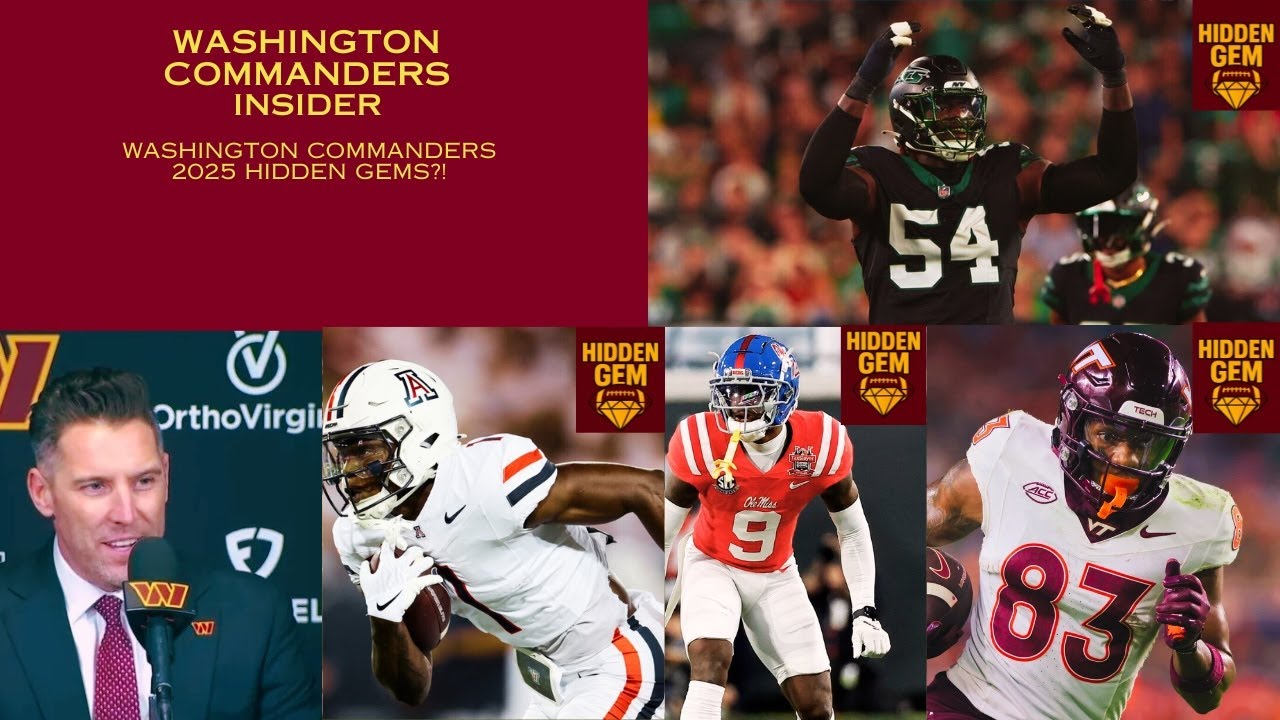 4 Hidden Gems on the Commanders Roster Who Could Shine in 2025!