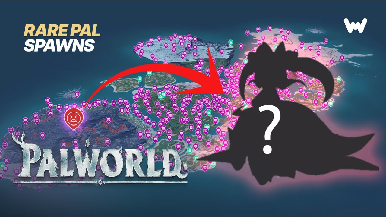 Every Hidden Alpha Pal Location in Palworld - Interactive Map Guide