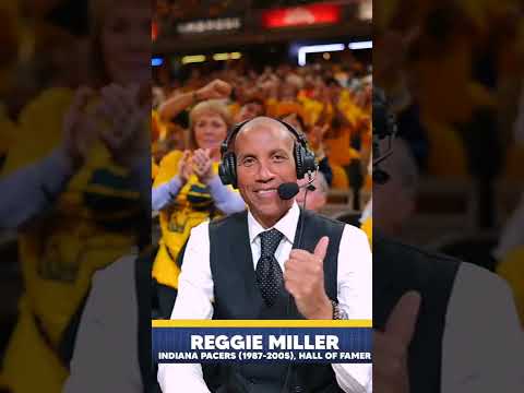 Standing Ovation for 31 💙 Gainbridge Fieldhouse Crowd On Its Feet When Reggie Miller was Recognized