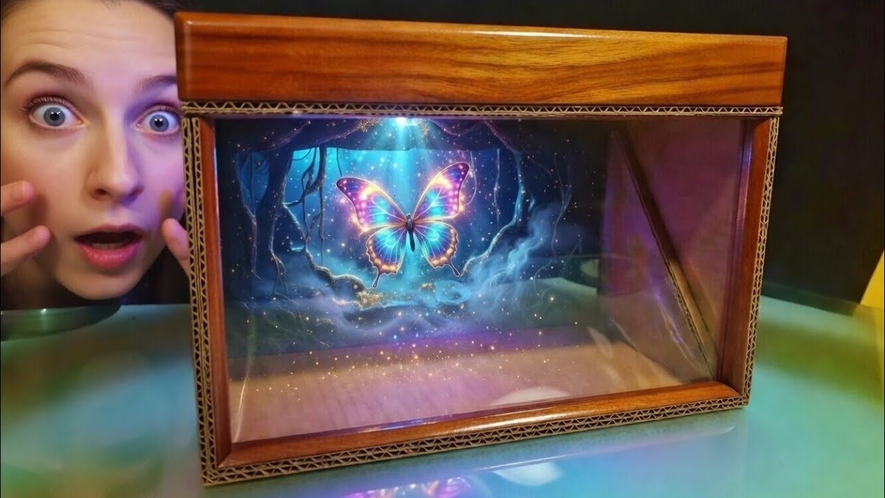 Turn Your Phone Into a 3D Hologram Projector (DIY Magic!)