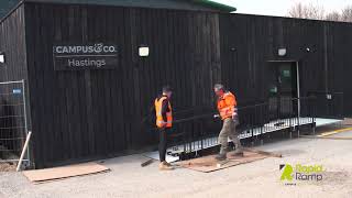 modular metal ramp systems & modular access steps | Rapid Ramp