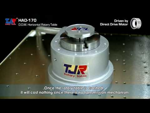 TJR rotary table - Direct Drive Motor [HAD-170] for horizontal application