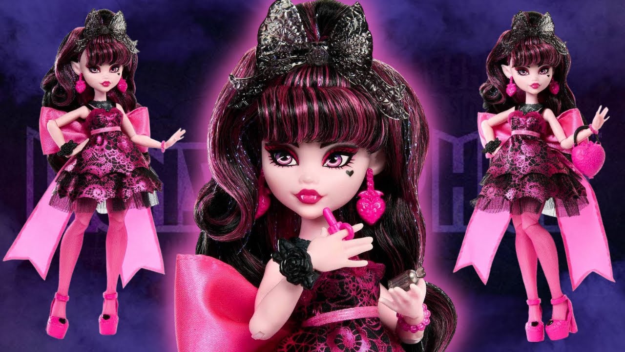 💕UNBOXING AND RESTYLING💕 Draculaura Monster Ball Monster High Doll!