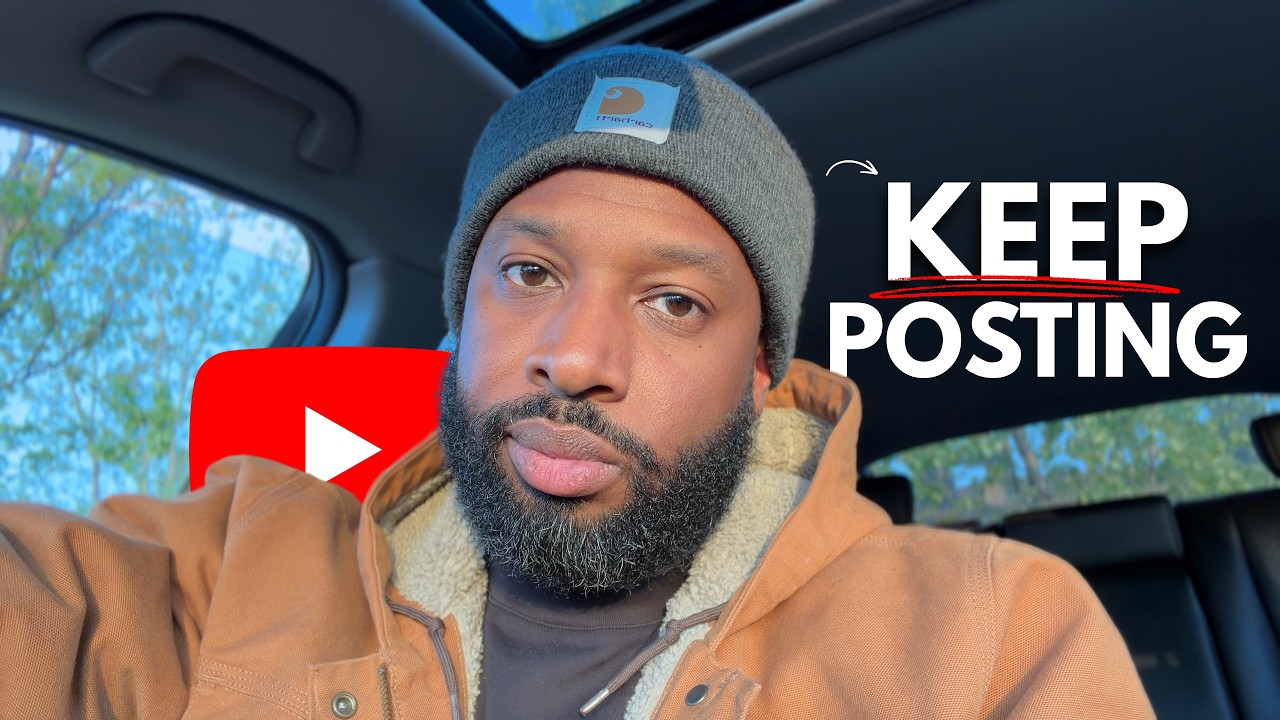 Why you MUST keep POSTING on YouTube even with low views