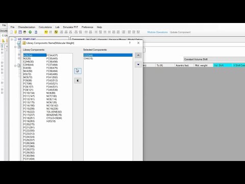 CMG CCUS 49: Select Fluid Component and Specify Composition