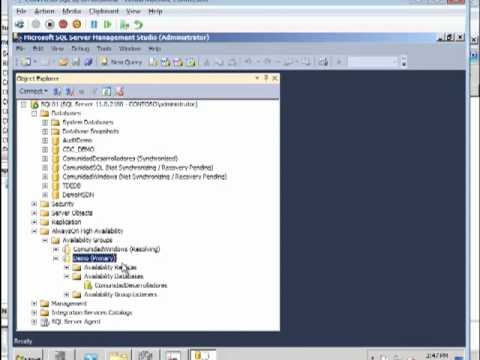 Introducción y Demostración de SQL Server 2012 Always On | Eduardo ...
