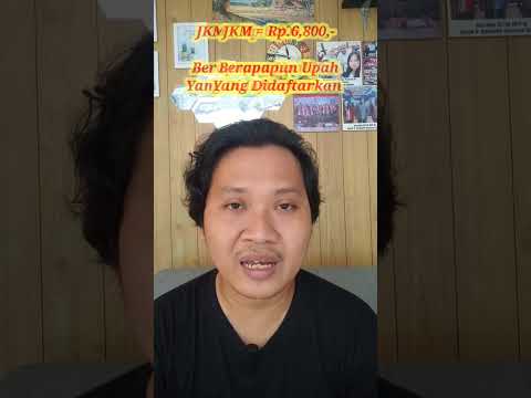 Berapa Iuran (Premi) BPJS Ketenagakerjaan Segmen Bukan Penerima Upah #bpjamsostek #shorts #fyp