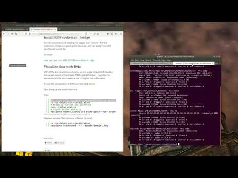 Visualize Delphi ESR Radar with ROS Rviz and AutonomousStuff driver ...