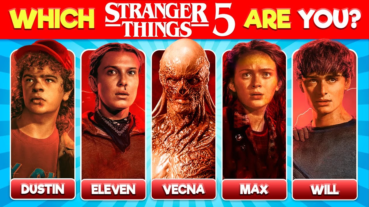 Which Stranger Things Character Are YOU? Personality Test