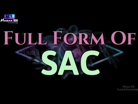 Full Form of SAC | SAC full form | SAC means | SAC Stands for | #SAC | #18 #Seconds #Knowledge | #¶B