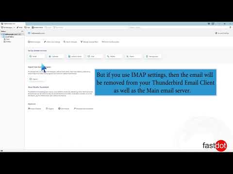 How to delete an email message in Mozilla Thunderbird Fastdot